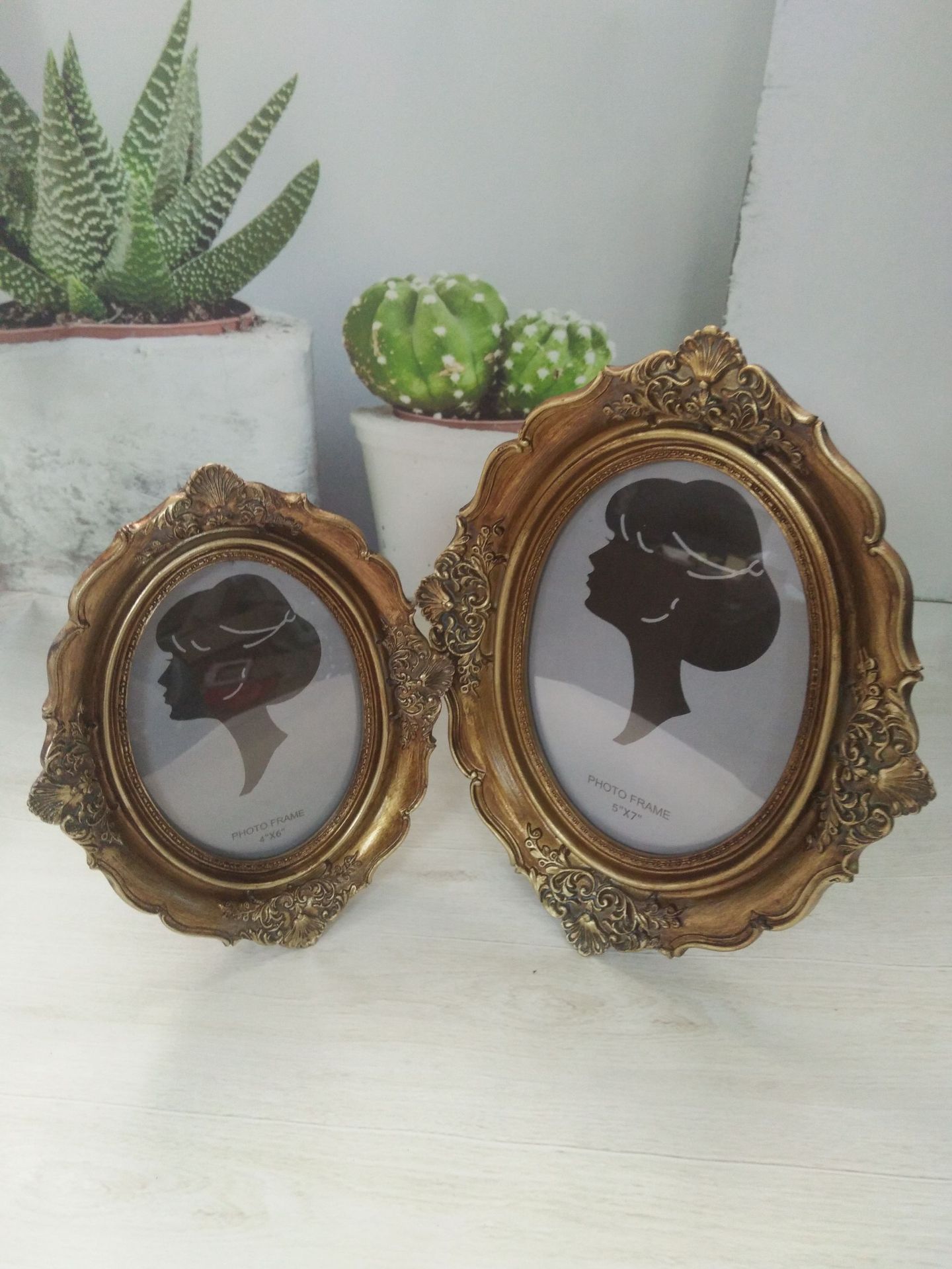 6-Inch 7-Inch 12-Inch Vintage Oval Decorations Pho... – Grandado