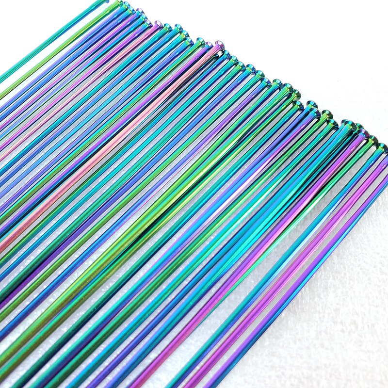 10pcs/lot Pillar WING 20 Rainbow Aero spokes strai... – Grandado