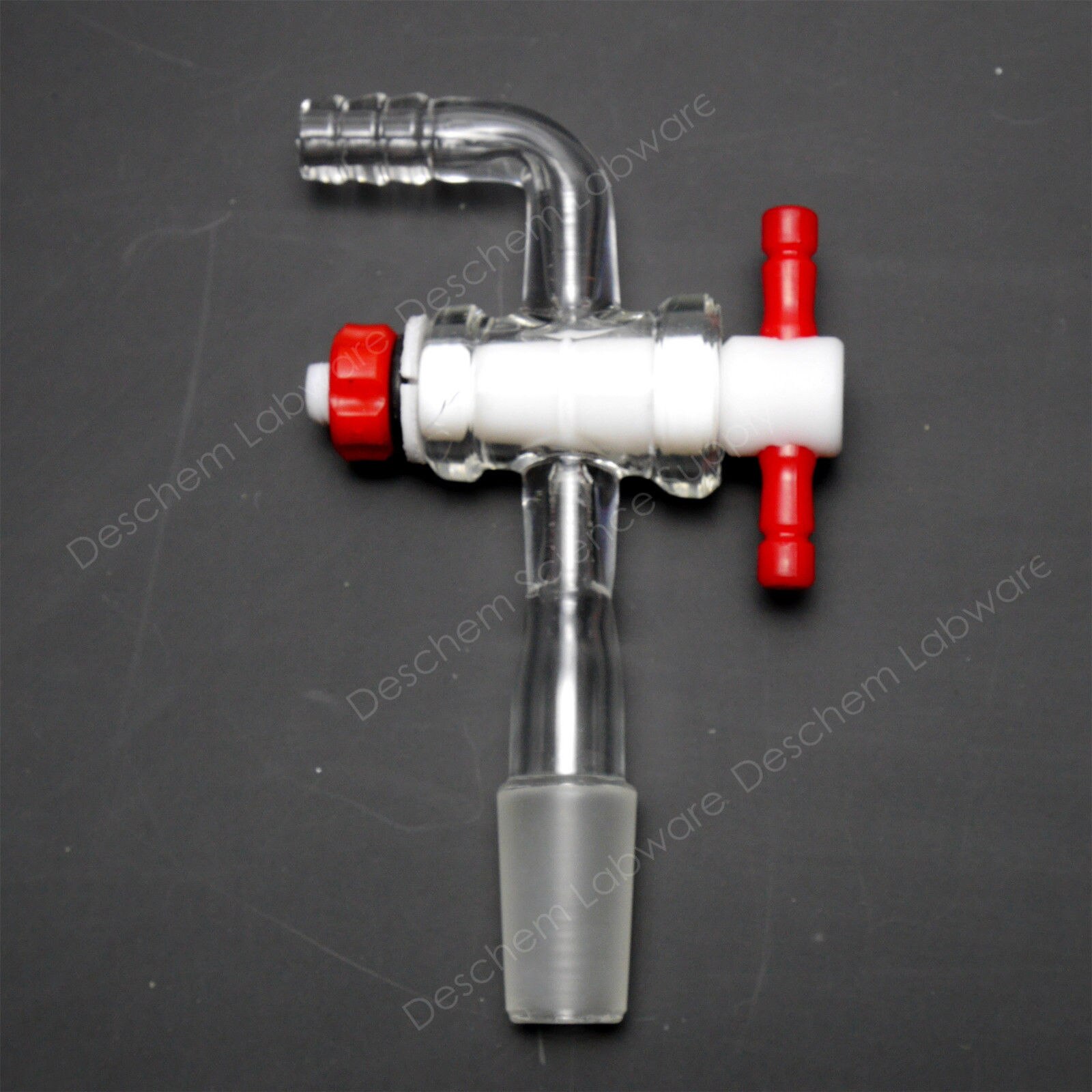 14/23,Glass Vacuum Adapter,Lab PTFE Stopcock,10mm ... – Grandado