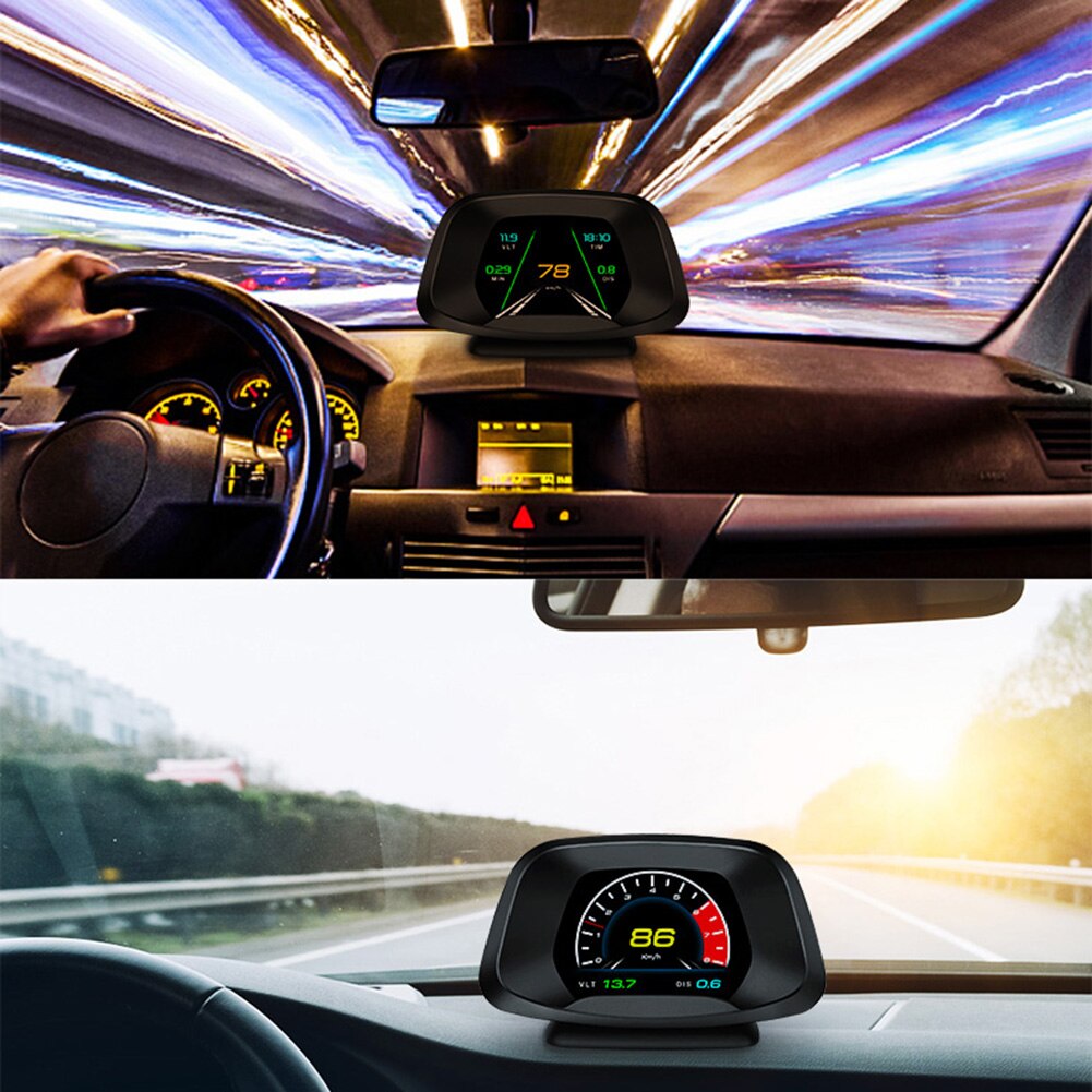P19 OBD GPS Car HUD 3 inch Display Head Up Display... – Grandado