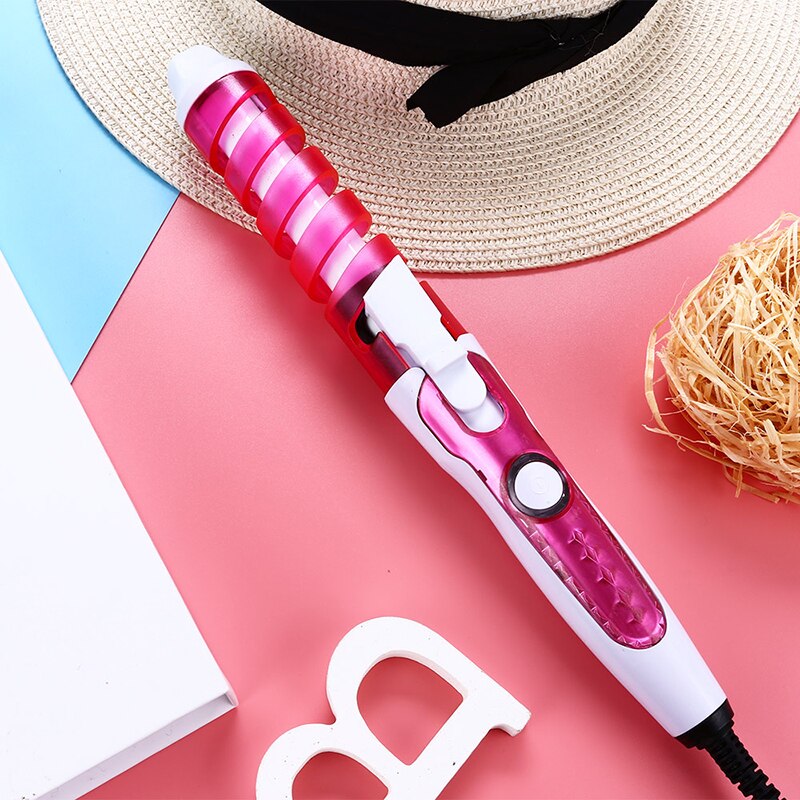 Portable Hair Curler Roller Spiral Curling Iron Sa... – Vicedeal