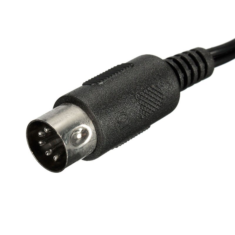 BUKIM Black 1.8m Composite AV Audio Video Cable Co... – Grandado