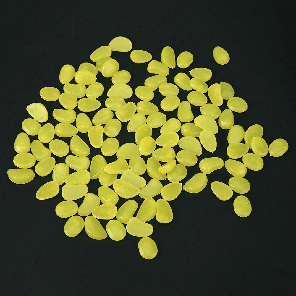 100pcs Luminous Cobblestone Stone Mix Color Glow i... – Grandado