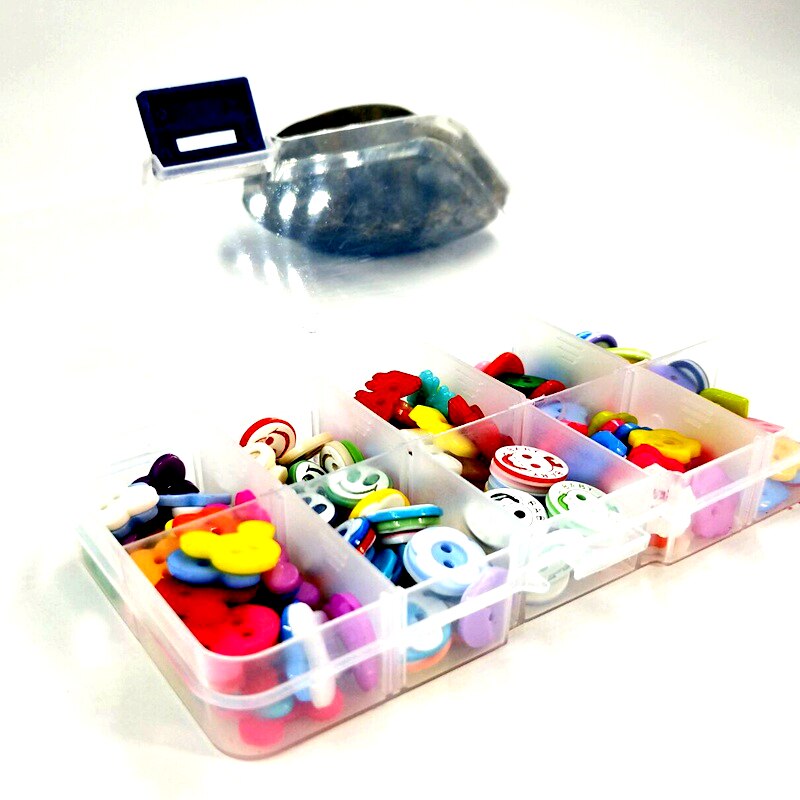 Hl Knoppen 1 Box/200Pcs 10 Stijlen Gemengde Kleur ... – Vicedeal
