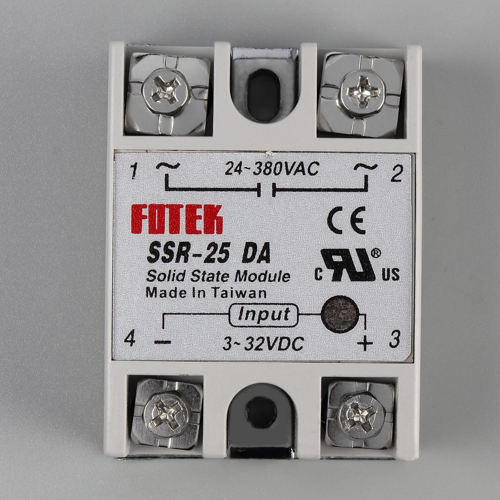 Solid State Relay Module SSR-25DA 25A /250V 3-32V ... – Grandado