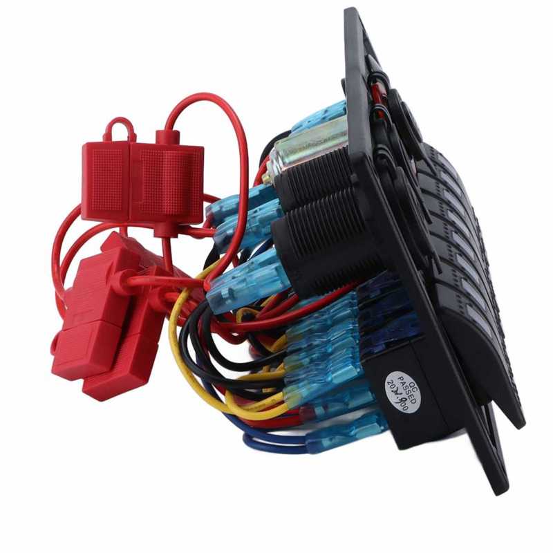 Rocker Switch Panel Toggle Switch Multiple Protect... – Grandado