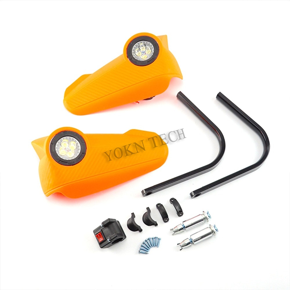 Motorcycle Hand Guard Voorruit Met Led Licht Voor ... – Vicedeal