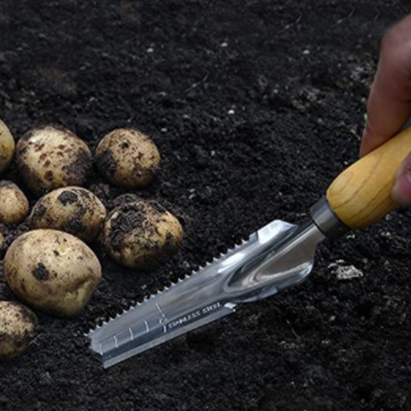 5 in 1 Garden Shovel Tool Stainless Steel Weeding ... – Grandado