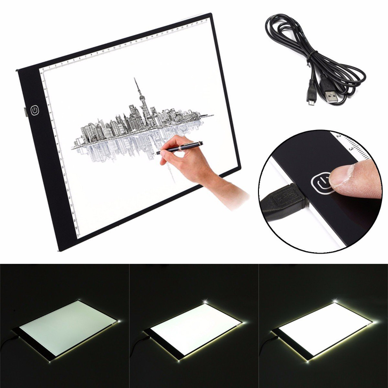 A3 Touch Dimmer Light Box Light Pad ,Illumination ... – Grandado