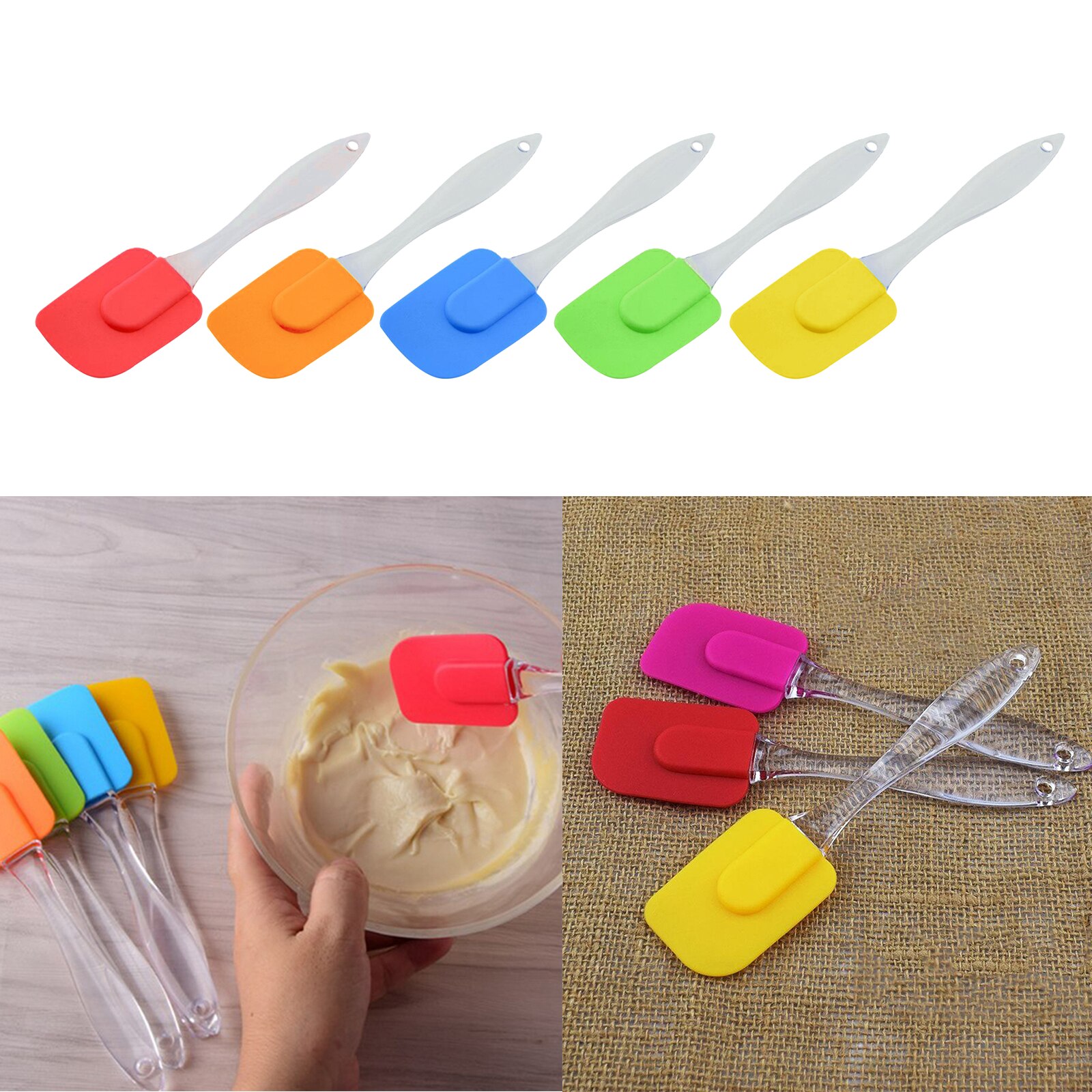 Silicone Spatula Kitchen Utensil Cake Mixer for Co... – Vicedeal