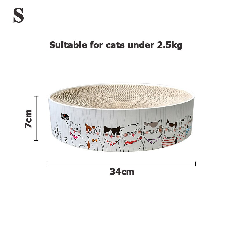 Cat Paper Scratch Board Pad Scratcher Bed Kitten R... – Grandado