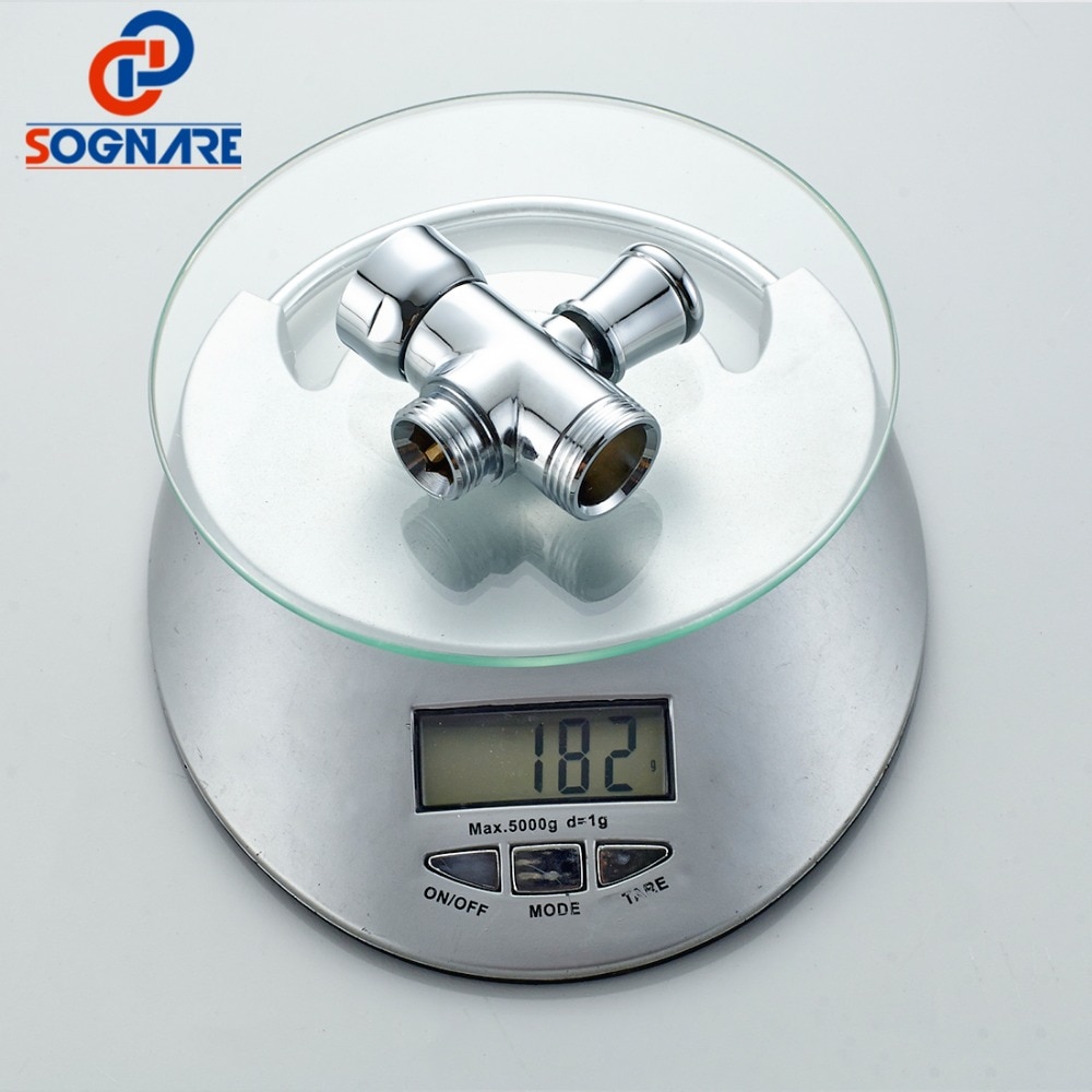 Sognare Messing 1/2 "Badkamer Douche Kraan Tee Con... – Grandado