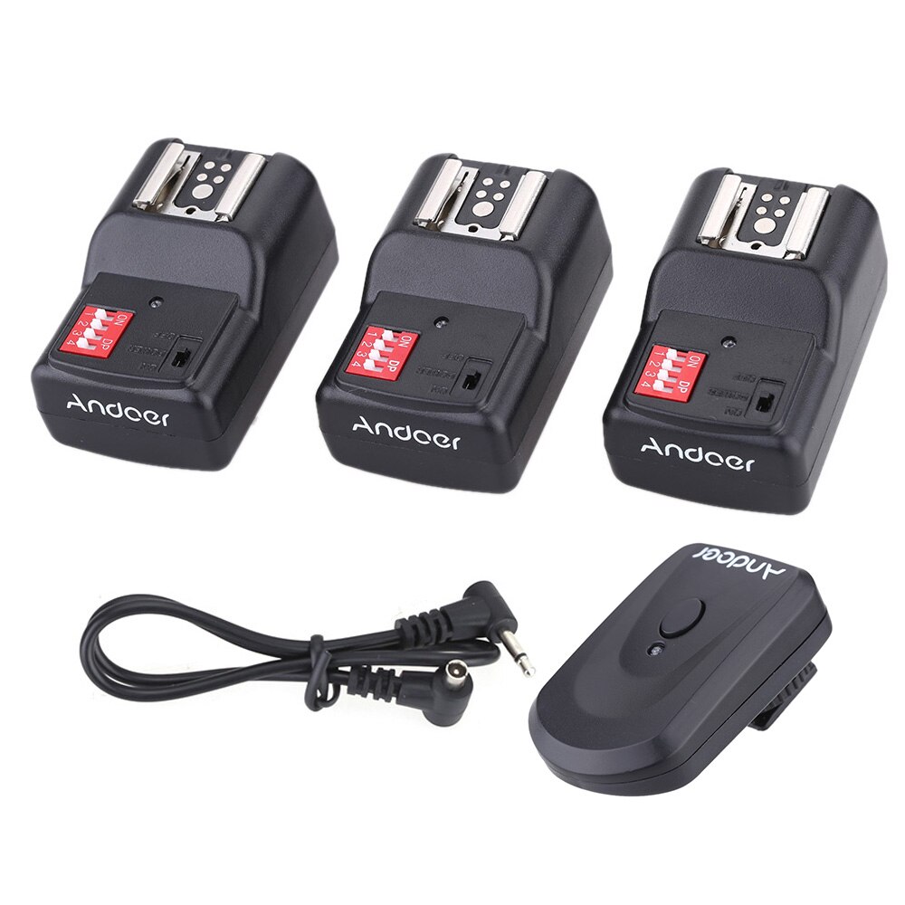 Andoer 16 Kanal Wireless Remote Flash Trigger Set ... – Vicedeal
