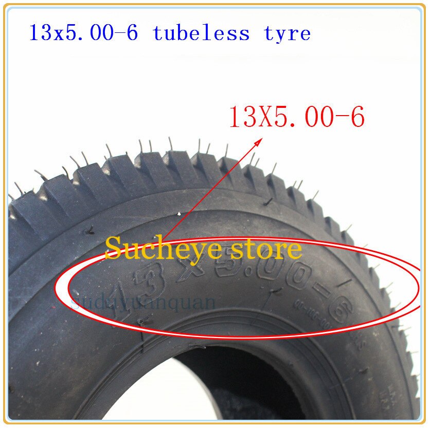 13 inch Tubeless Tire Turf Tire, 4 PR, Tubeless, L... – Grandado