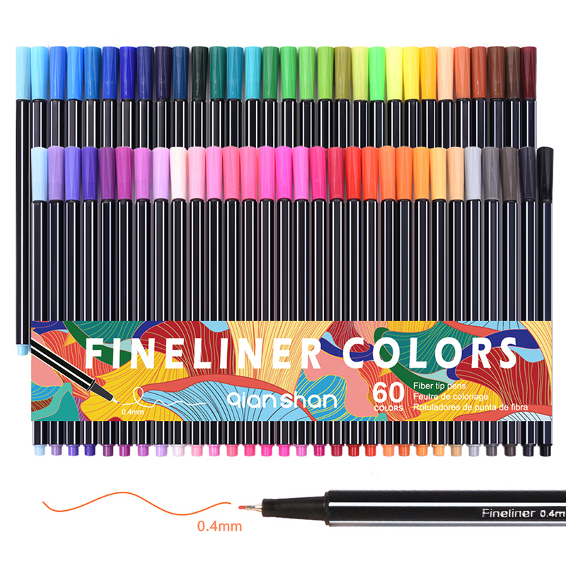 24/36/60 pcs Fineliner Color Pen Set Fine Line Col... – Vicedeal