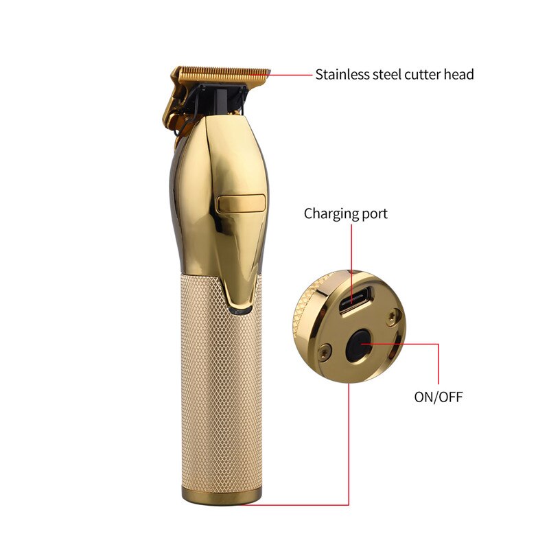 Cordless Outliner Hair Clipper For Men T-Blade Bar... – Grandado