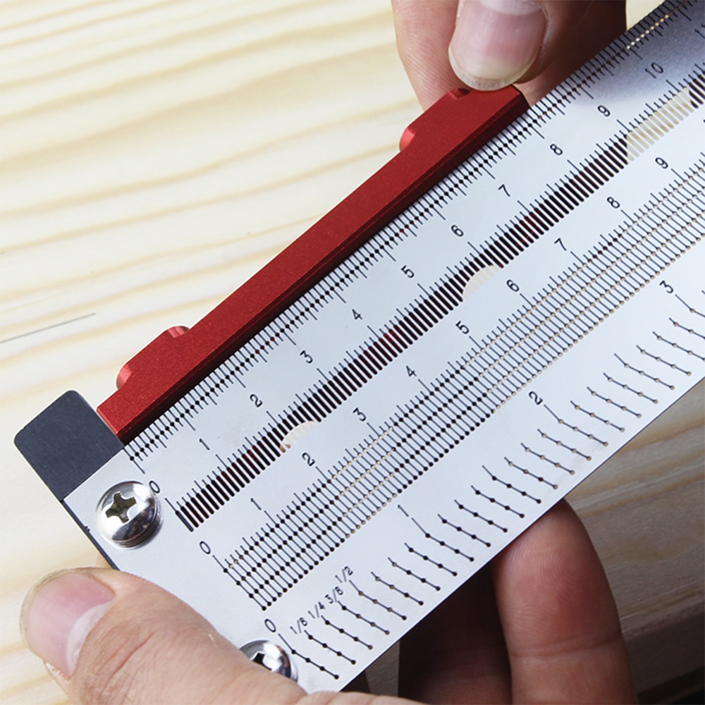 High Precision Metric Measuring Tool Hole Ruler T-... – Vicedeal