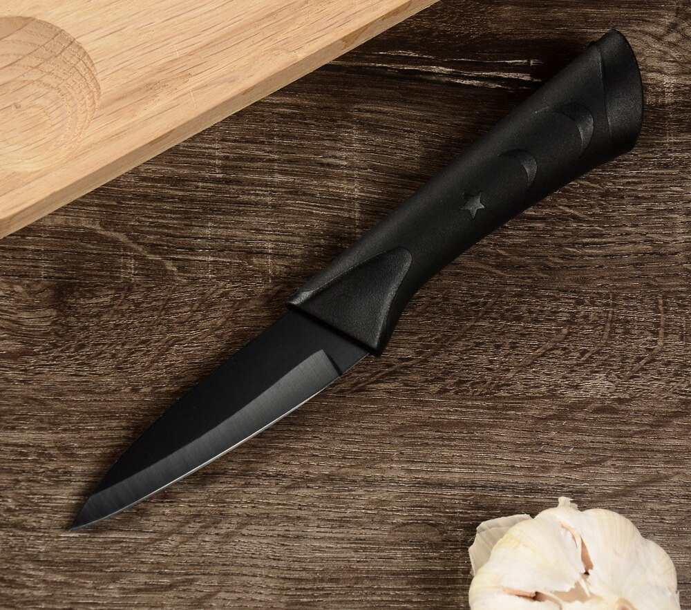 Qing 6 delar köksknivar set japanska högkolhaltiga... – Grandado