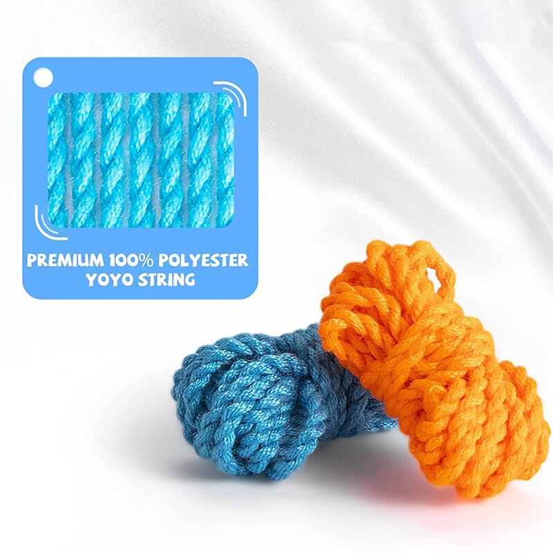 Yoyo Lager Kit,12 Yoyo Strings,8 Siliconen Pads,2 ... – Grandado