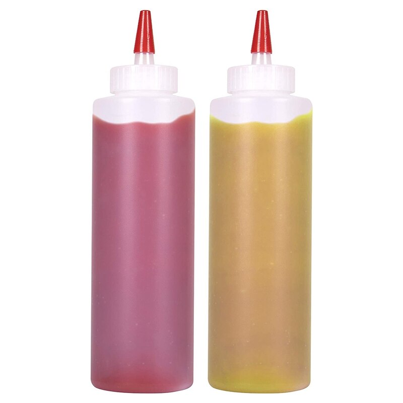 6 botellas de condimentos para salsas-16 onzas-con... – Grandado