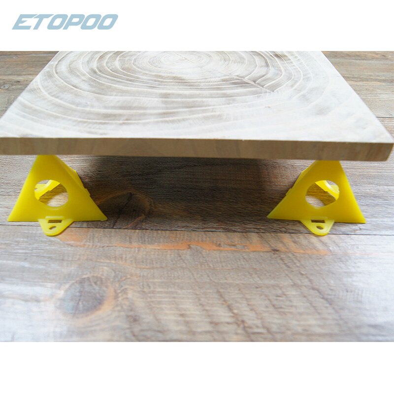 10pcs/Set Triangle Paint Pads Feet Yellow Woodwork... – Vicedeal