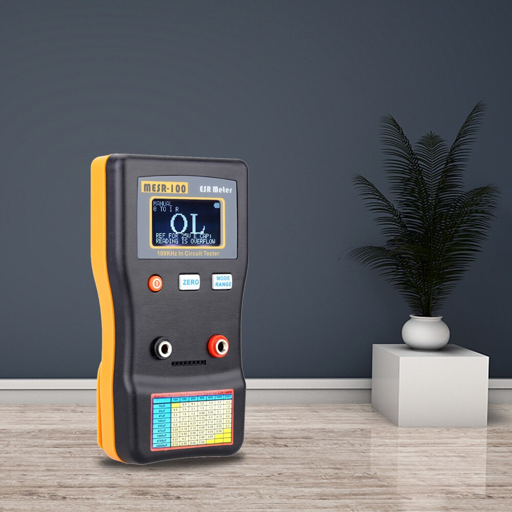 MESR-100 ESR Capacitance Ohm Meter Measuring Capac... – Grandado