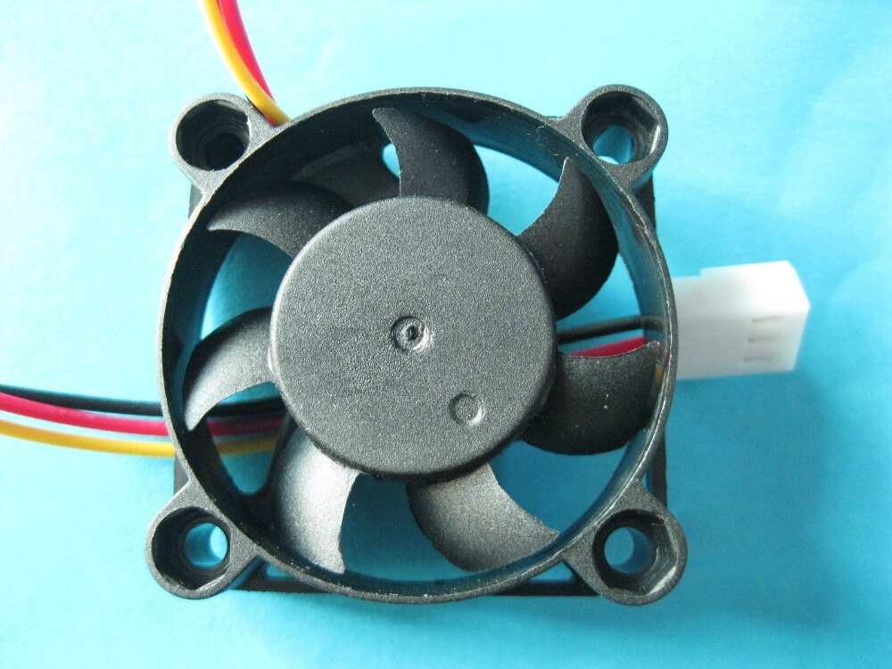 2 Pcs Brushless DC Cooling Fan 5V 4010S 7 Blades 3 wires 40x40x10mm ...