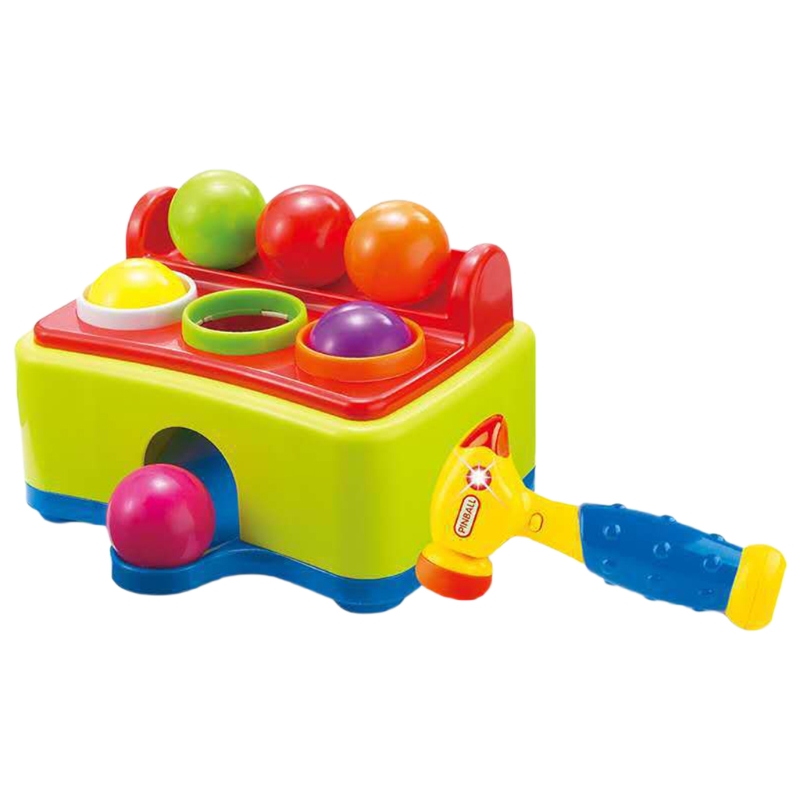 Kids Hammer Table Ball Pounding Toy with Sound Eff... – Grandado