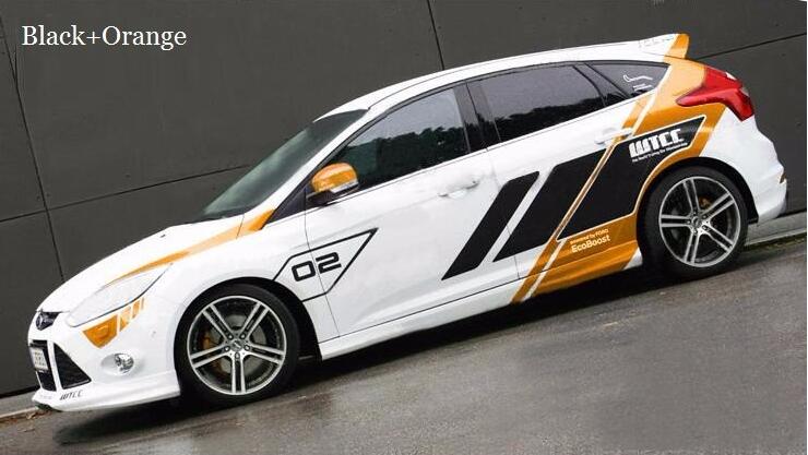 Big Size Car Whole Body Stickers For Ford Focus Un... – Grandado