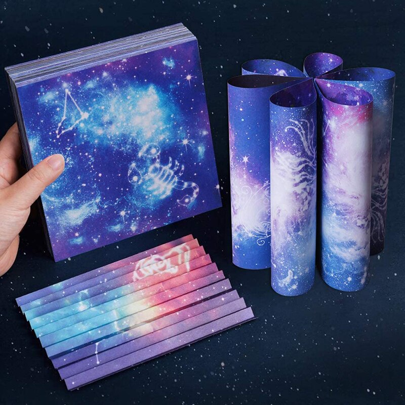 Good Healthy Origami Paper Double Sided Night Sky ... – Grandado