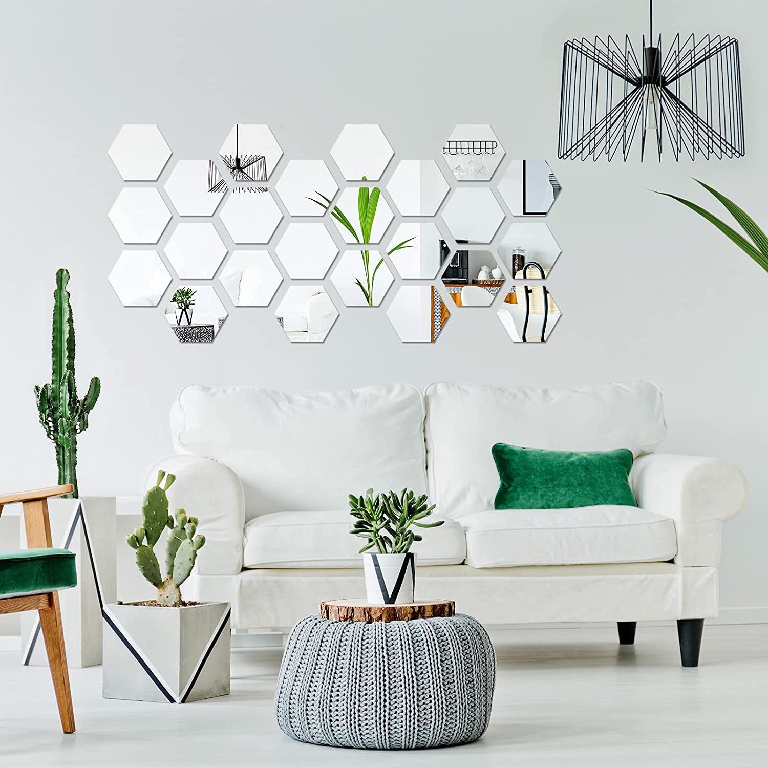 32Pcs Diy 3d Spiegel Muur Sticker Hexagon Decor Ve... – Grandado
