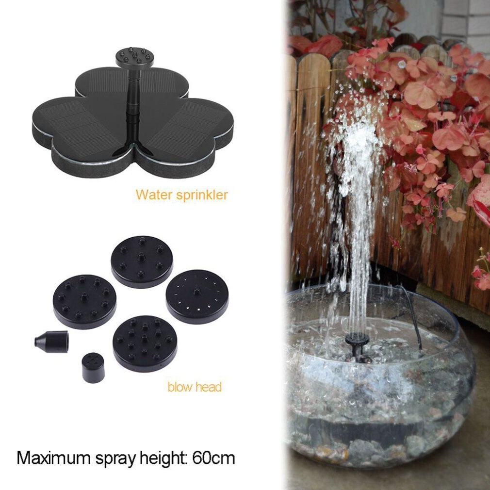 Solar Power Waterpomp Tuin Fontein Zwembad Waterin... – Grandado