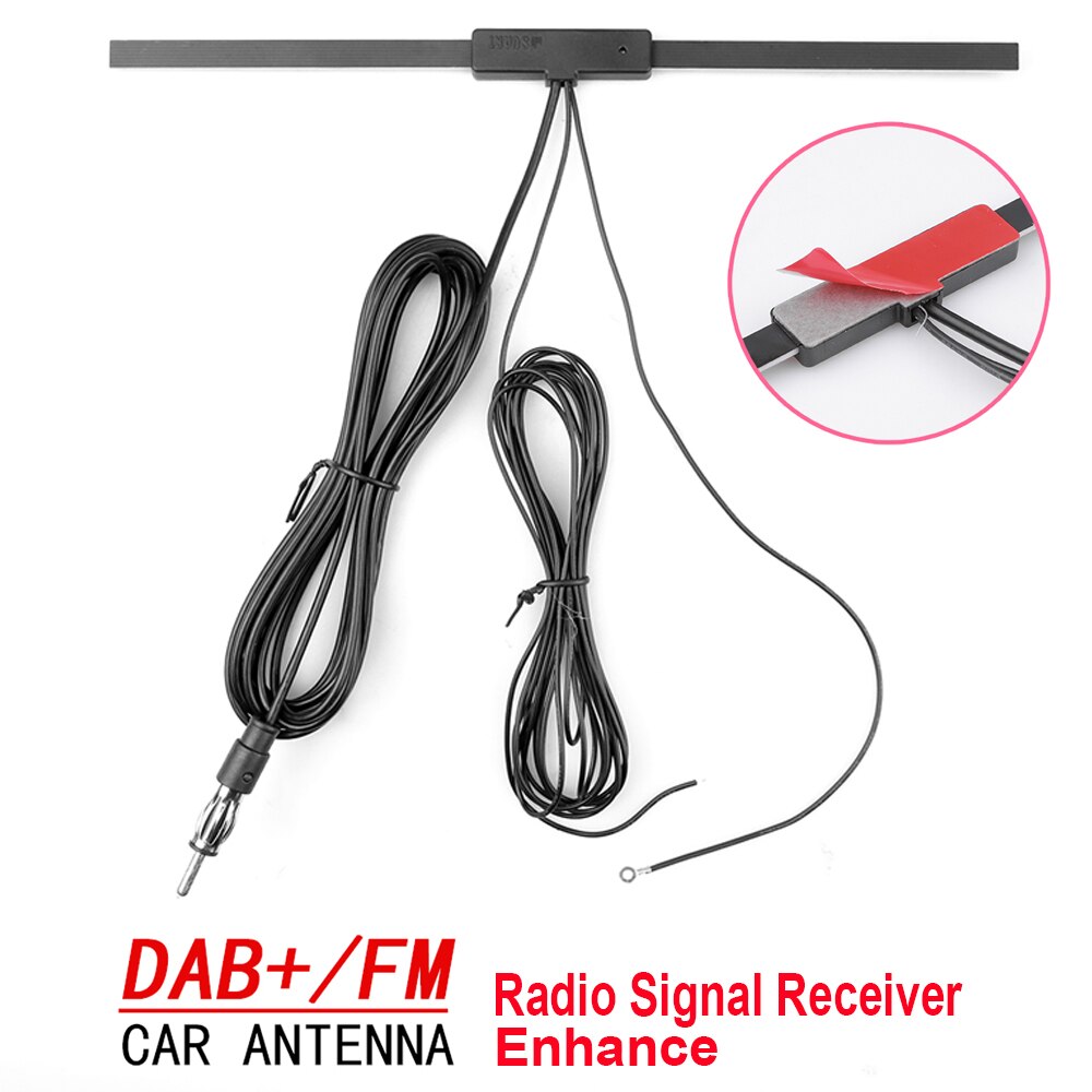 12V FM DAB Car Antenna Radio Amplifier Aerial Sign... – Grandado