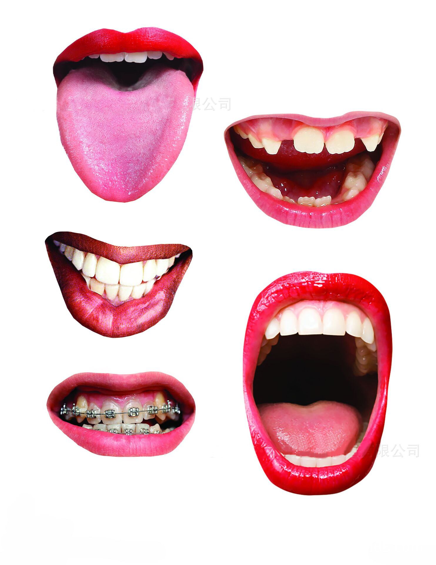 20pcs Funny Lips Gloss Mouth Photo Holding Props W... – Vicedeal