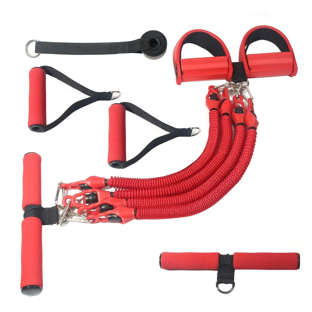 11pcs Tension Tube Fitness Exercise Slimming Train... – Vicedeal