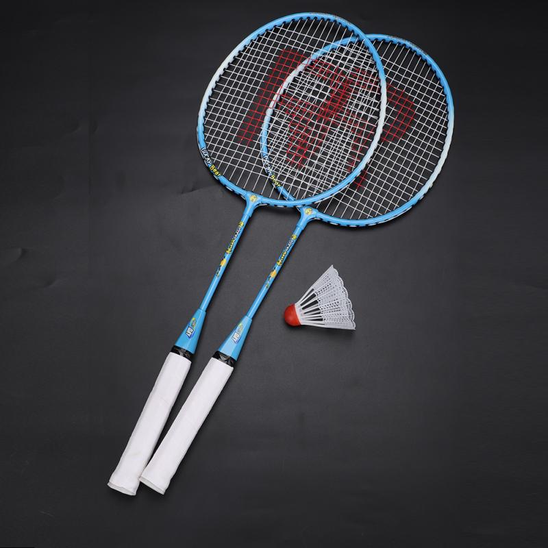 2Colors Kids Teenager Cartoon Badminton Racket Dur... – Grandado