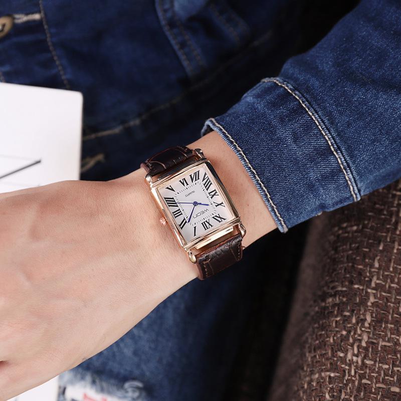 Women Wecin Classic Square Shape Figure PU Leather... – Grandado