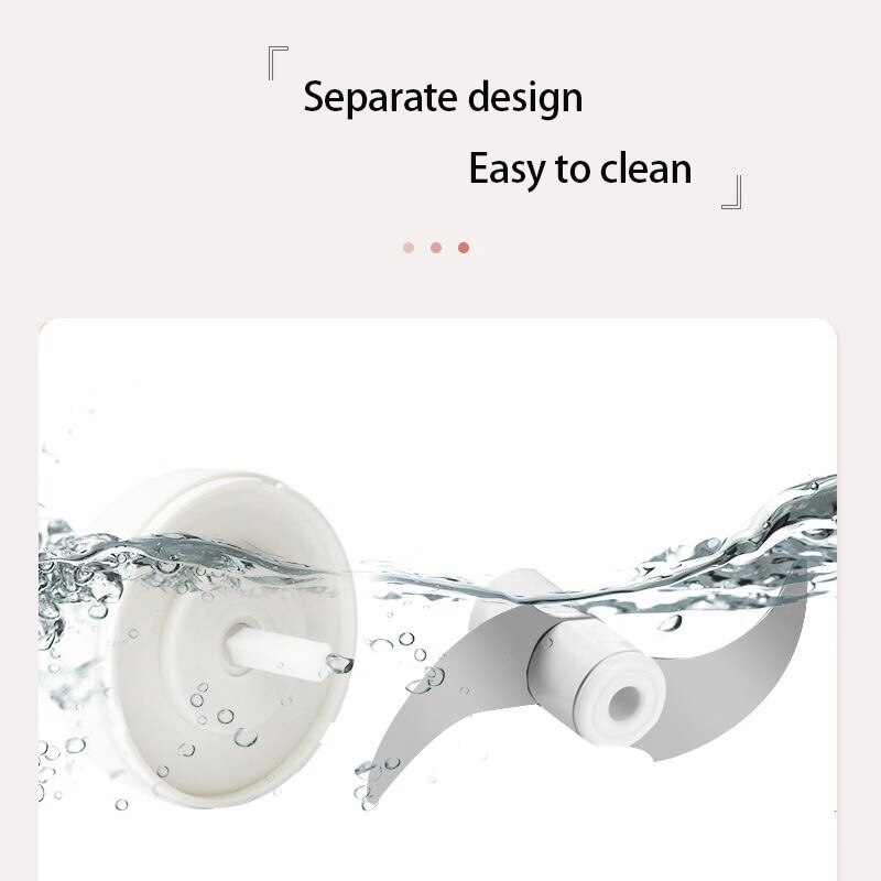 Mini Multifunction Onion Nut Grinder Mincer Blende... – Grandado