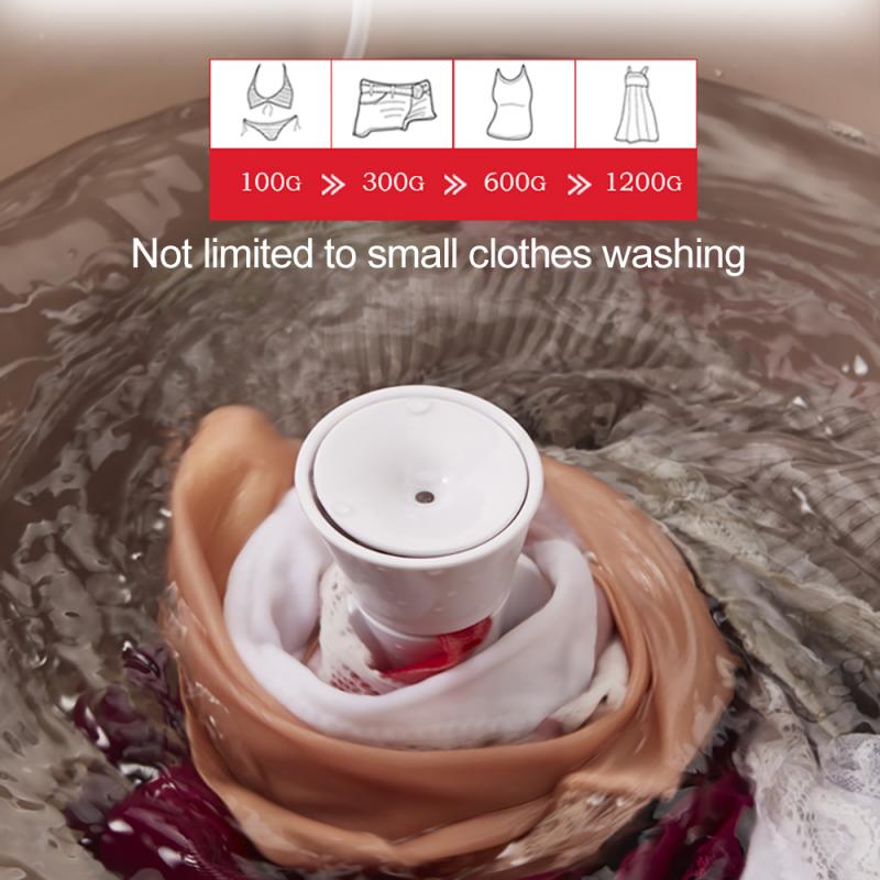 Ultrasonic Whirlpool Washing Machine Mini Portable... – Vicedeal