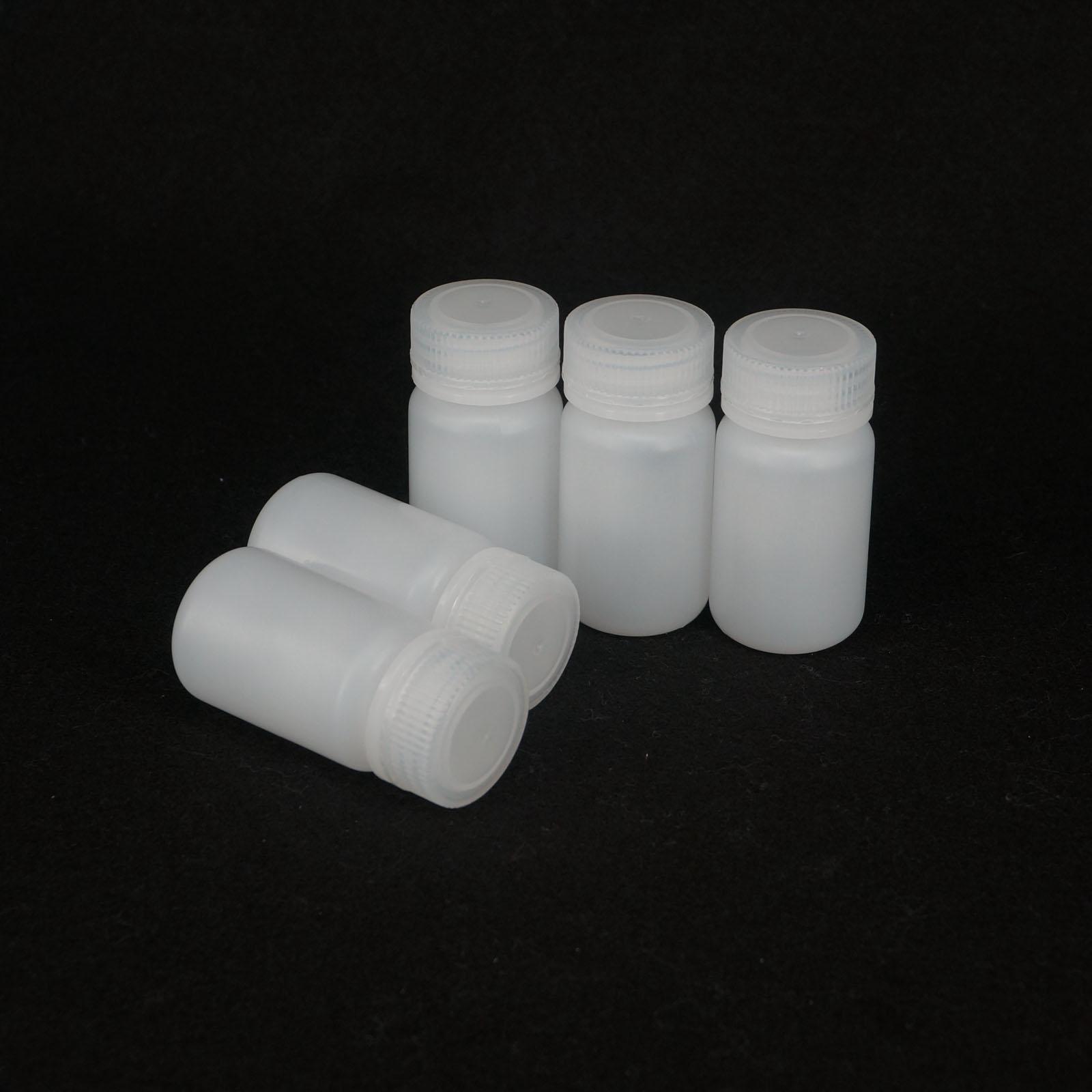 Lot5 60ml White PP Plastic Cylindrical Chemical Co... – Grandado
