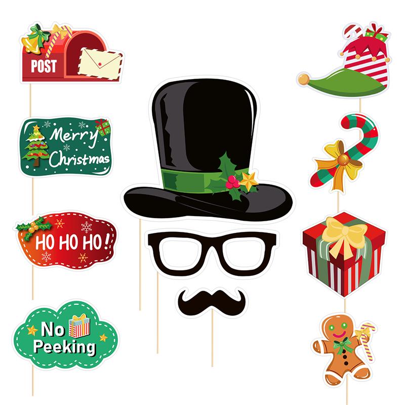21PCS Christmas Photo Booth Props Funny Xmas Selfi... – Grandado 21PCS Christmas Photo Booth Props Funny Xmas Selfi... – Grandado