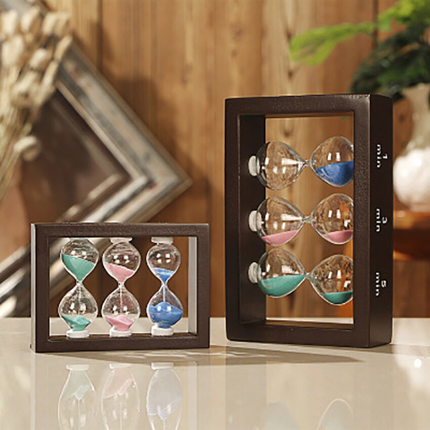 1/2/3 Minutes Colorful Timing Hourglass Kitchen Co... – Grandado