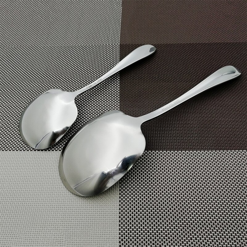 Salad Serving Spoon Stainless steel Table Spoon Se... – Grandado