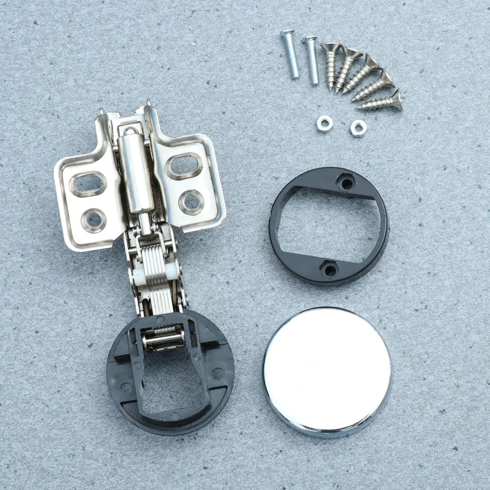 Mini Round Head Glass Hinge Damping Hydraulic Buff... – Grandado