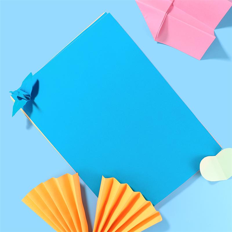 100PCS Colored Copy Paper DIY Hand Craft Decals Pa... – Grandado