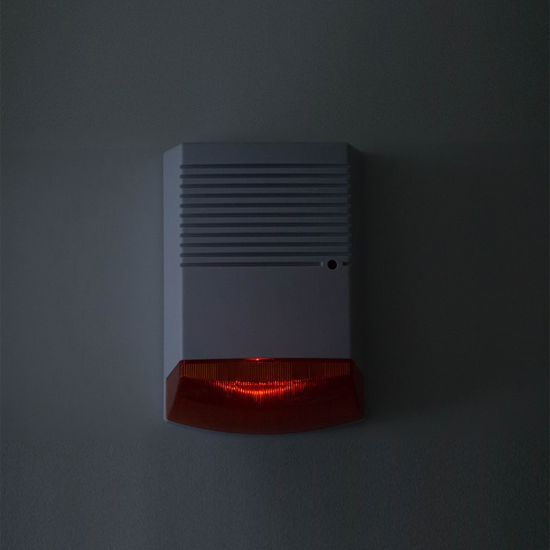 Fack Alarm Strobe Siren Outdoor Waterproof With Re... – Grandado