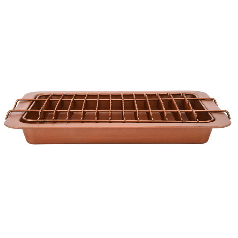 Bacon Rack And Tray Set Bacon Baking Set Non Stick... – Vicedeal