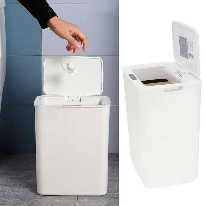 14L Home Automatic Infrared Sensor Trash Can Kitch... – Vicedeal