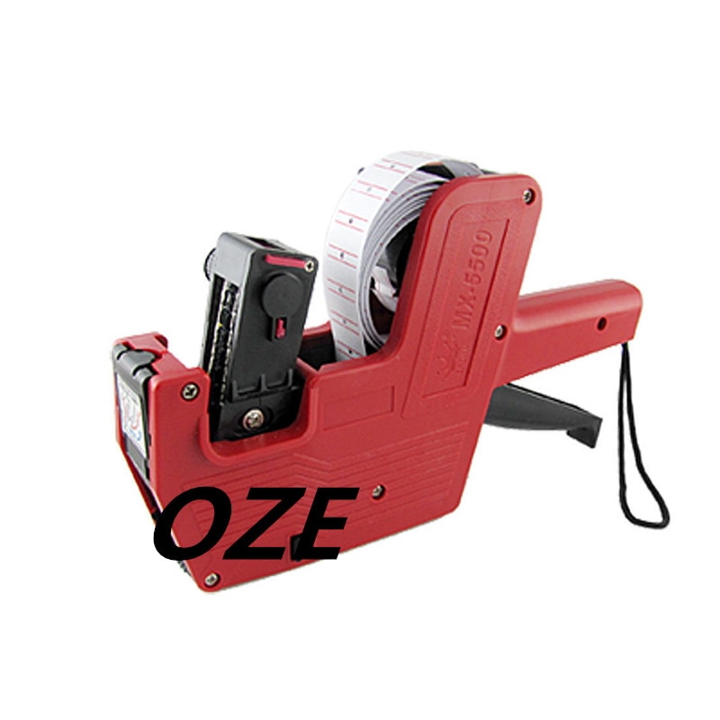 1PCS Supermarket Red Hand Held Price Tag Labeller ... – Grandado