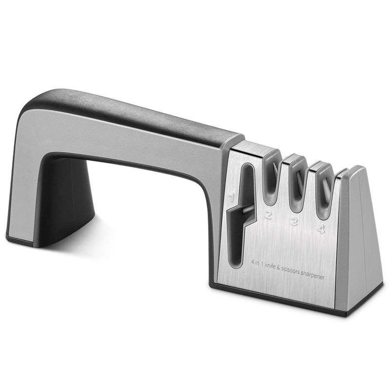 Mes En Schaar Slijper, keuken Messenslijper 4-In-1... – Grandado